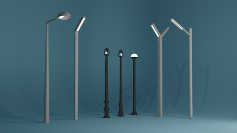 ArtStation - Street Light mini pack | Resources