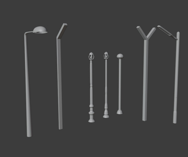 ArtStation - Street Light mini pack | Resources