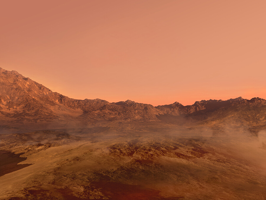 ArtStation - Mars Background - Illustration Pack | Artworks
