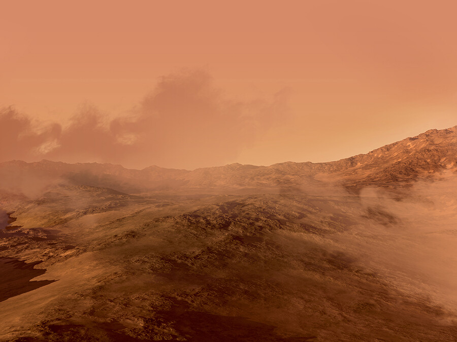 ArtStation - Mars Background - Illustration Pack | Artworks