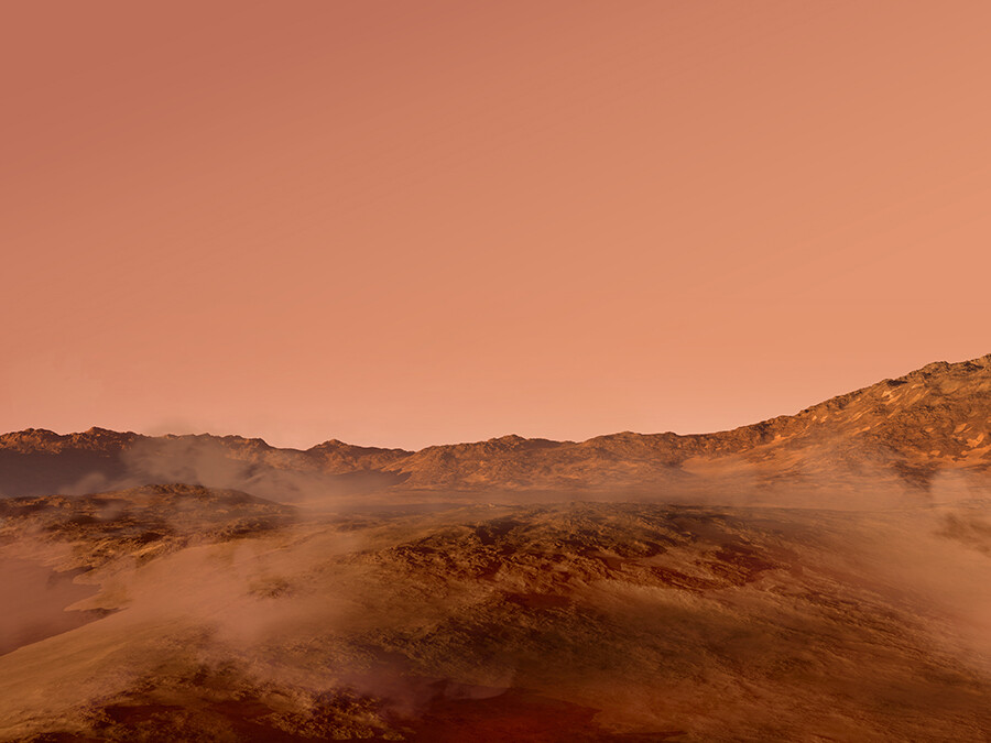 ArtStation - Mars Background - Illustration Pack | Artworks