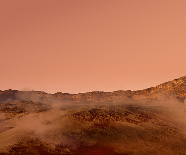 ArtStation - Mars Background - Illustration Pack | Artworks
