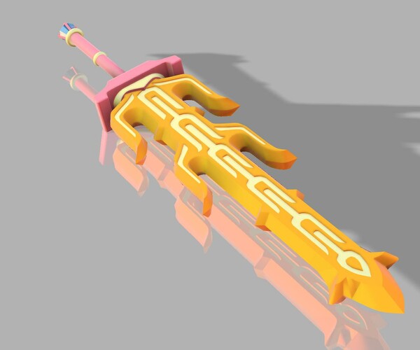 ArtStation - Great Flameblade Exact 3D model | Resources