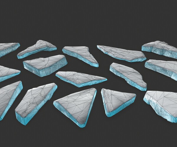 ArtStation - ice set | Game Assets