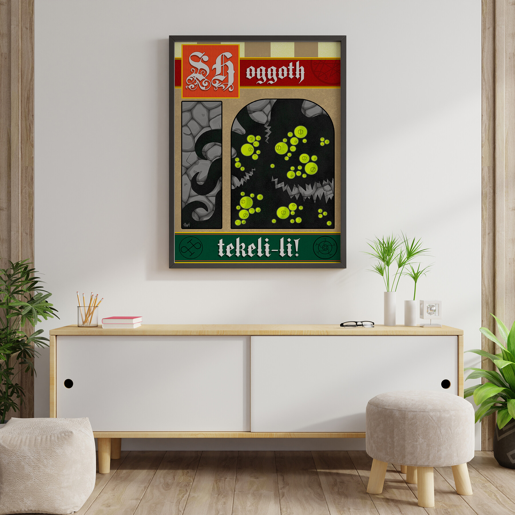 ArtStation - Happy Shoggoth! | Artworks