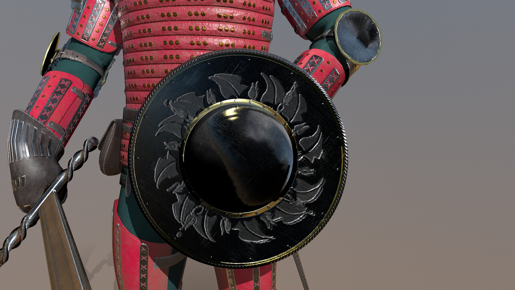 ArtStation - TAB Medieval Knight - 6A - Skin2 | Game Assets