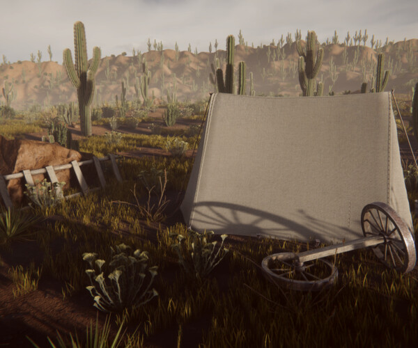 ArtStation - Mexican Desert (Unity Package) | Game Assets