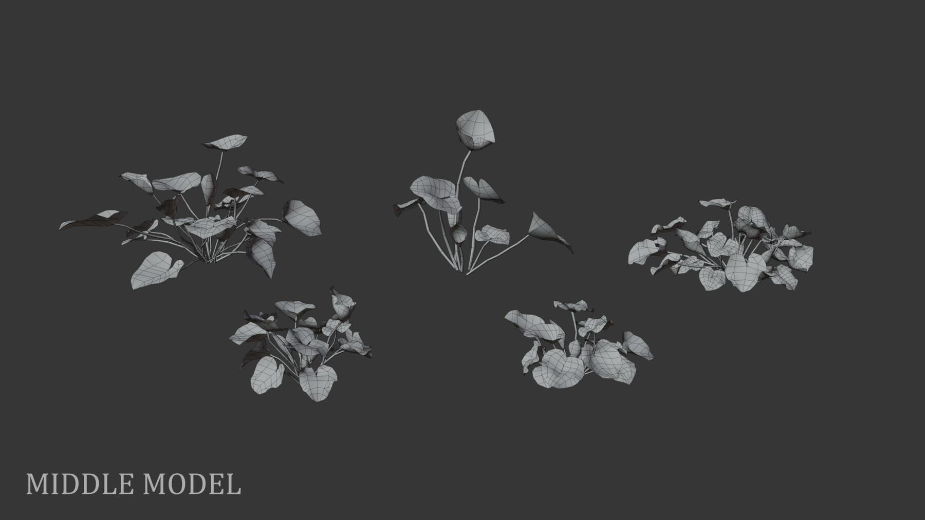 ArtStation - 3D Flower | Sweet Violet | Resources