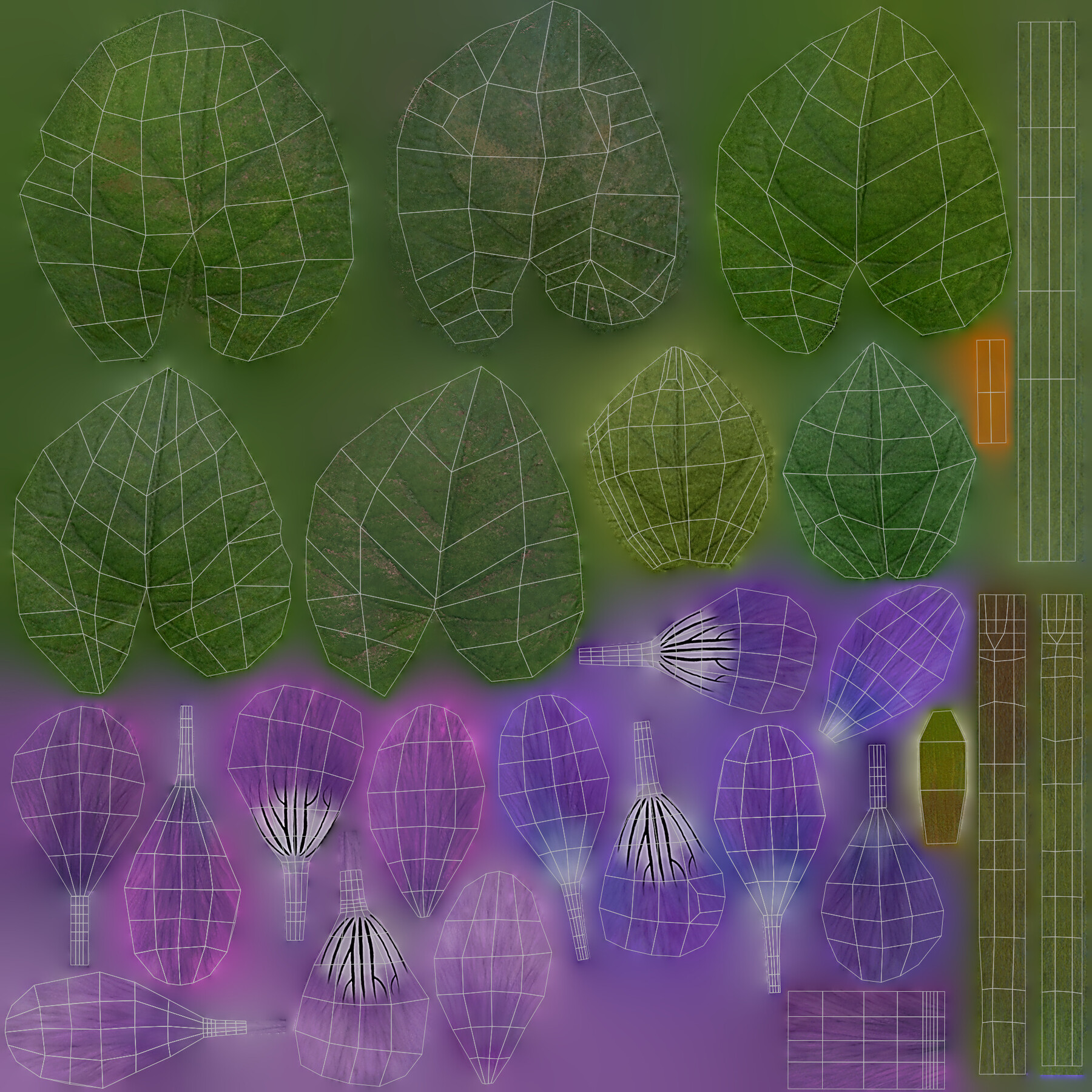 ArtStation - 3D Flower | Sweet Violet | Resources