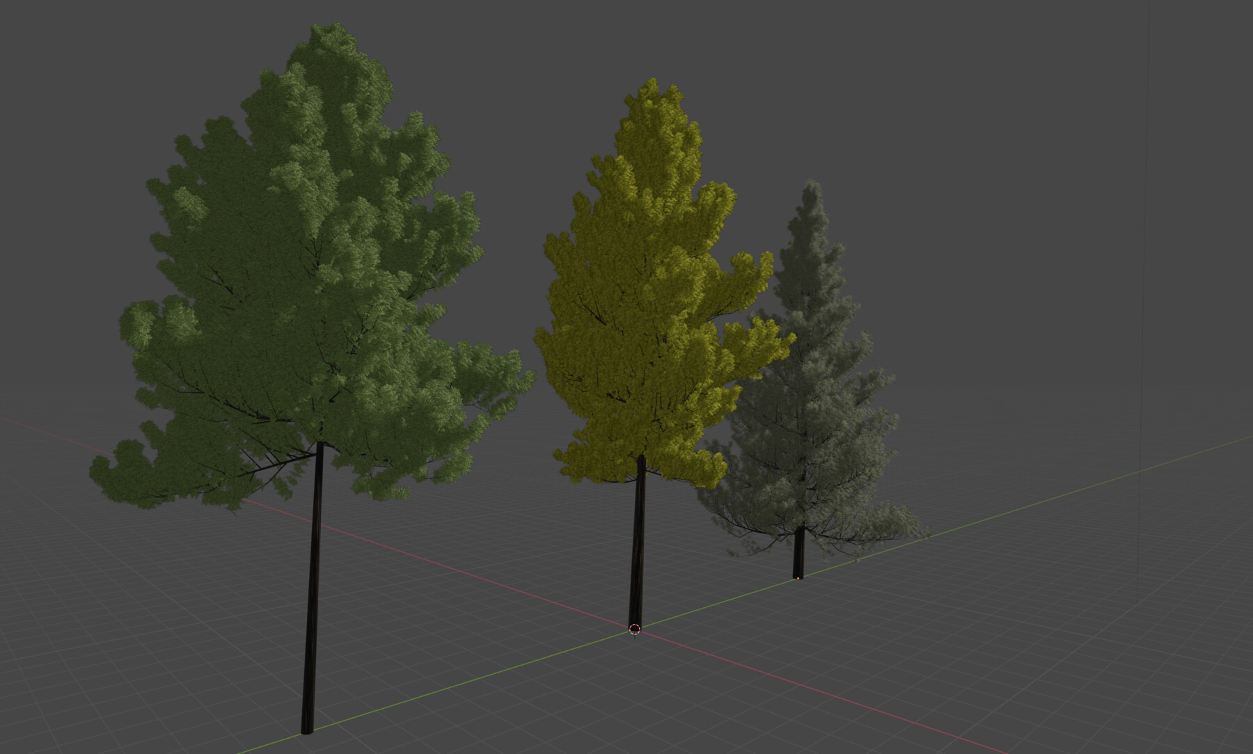 ArtStation - Landscape Trees | Game Assets