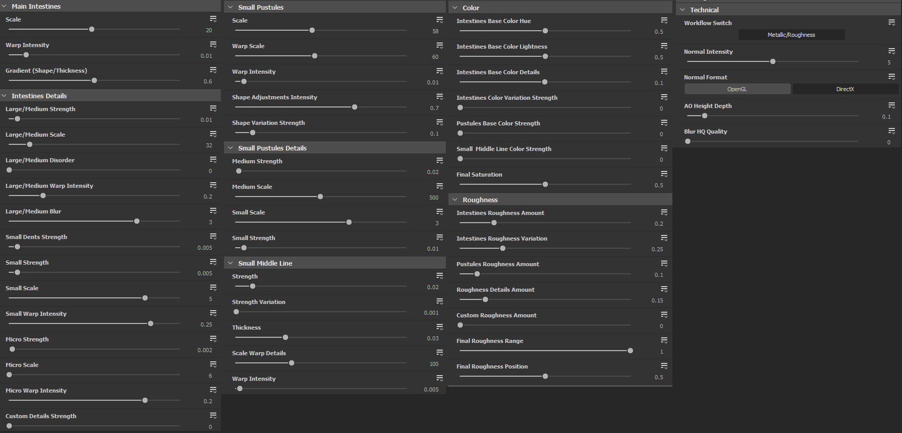 ArtStation - Stylized Intestines Generator | Game Assets