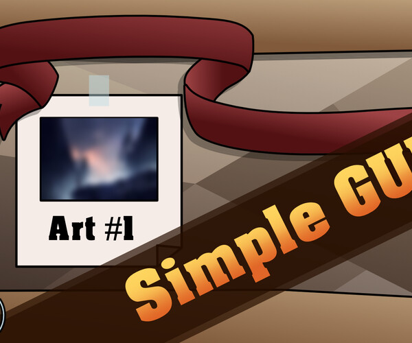 ArtStation - Simple GUI | Game Assets