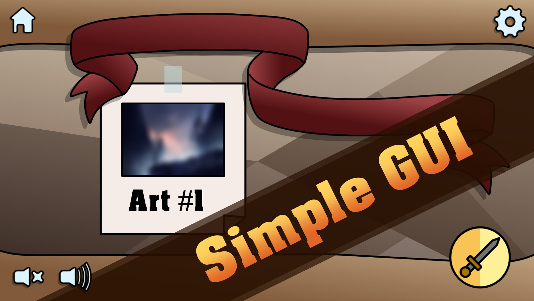 ArtStation - Simple GUI | Game Assets