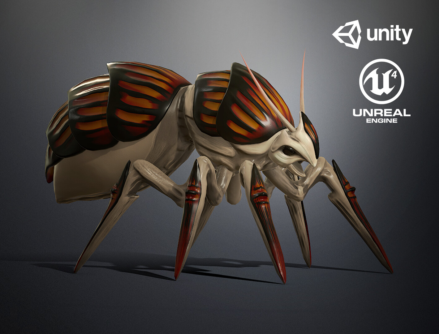 ArtStation - Pathfinder Bug Creature | Game Assets