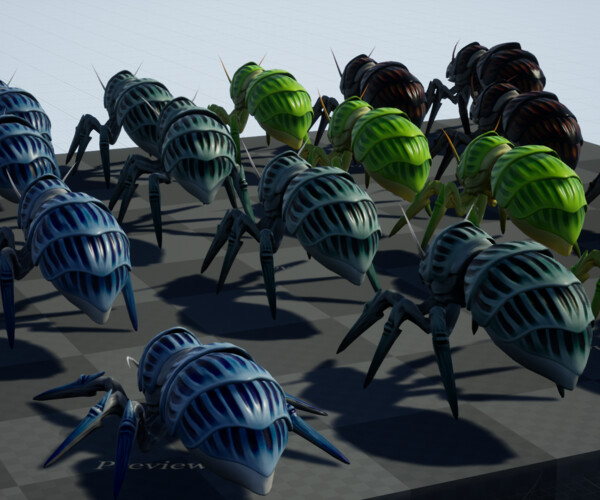 ArtStation - Pathfinder Bug Creature | Game Assets