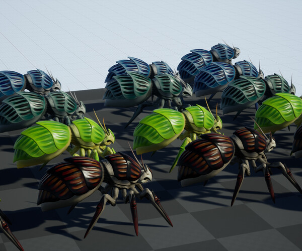 ArtStation - Pathfinder Bug Creature | Game Assets