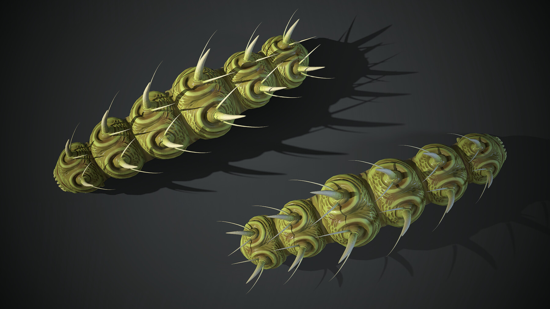 ArtStation - Caterpillar Creature | Game Assets
