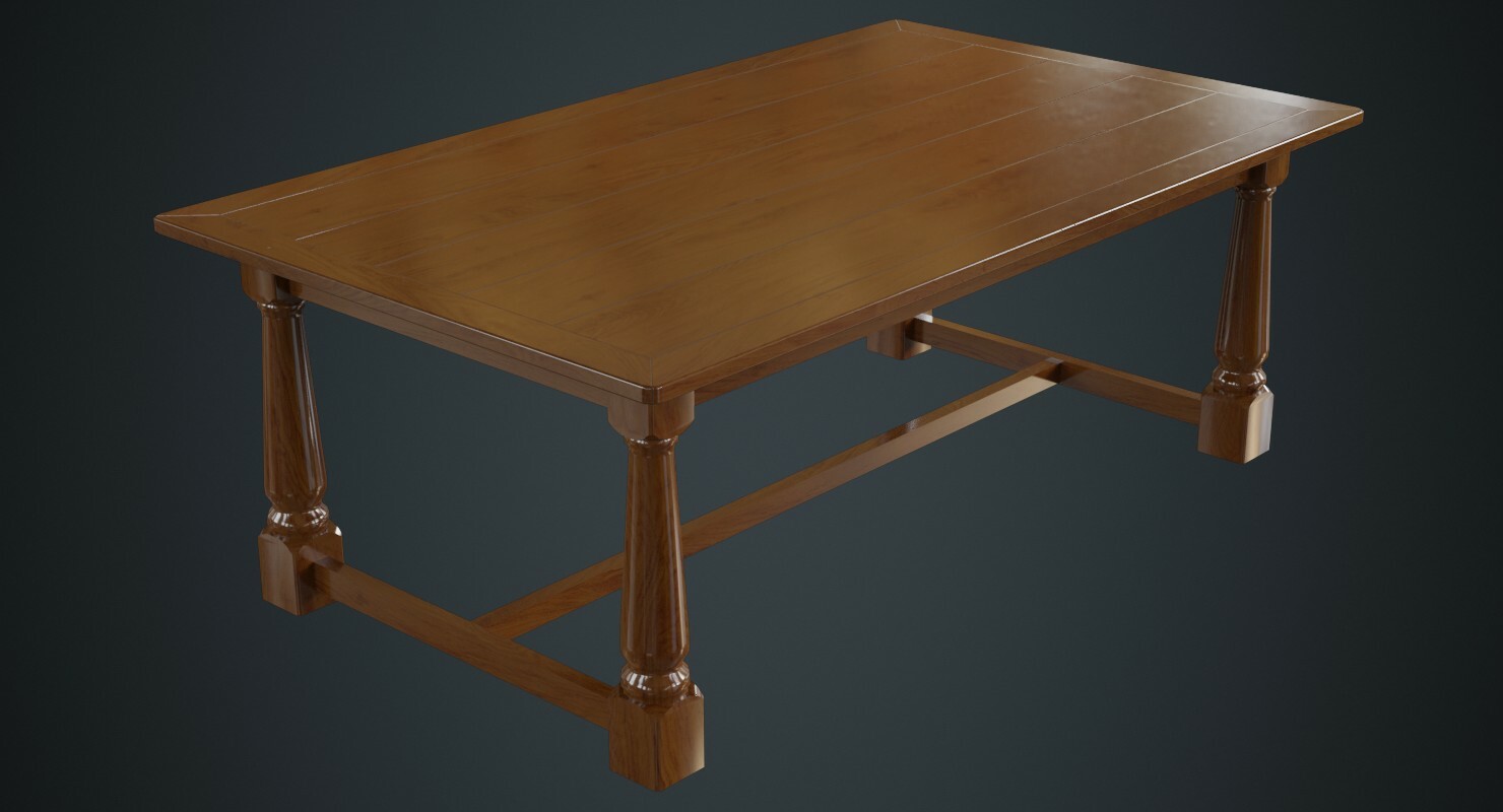 ArtStation - Table 1A | Game Assets