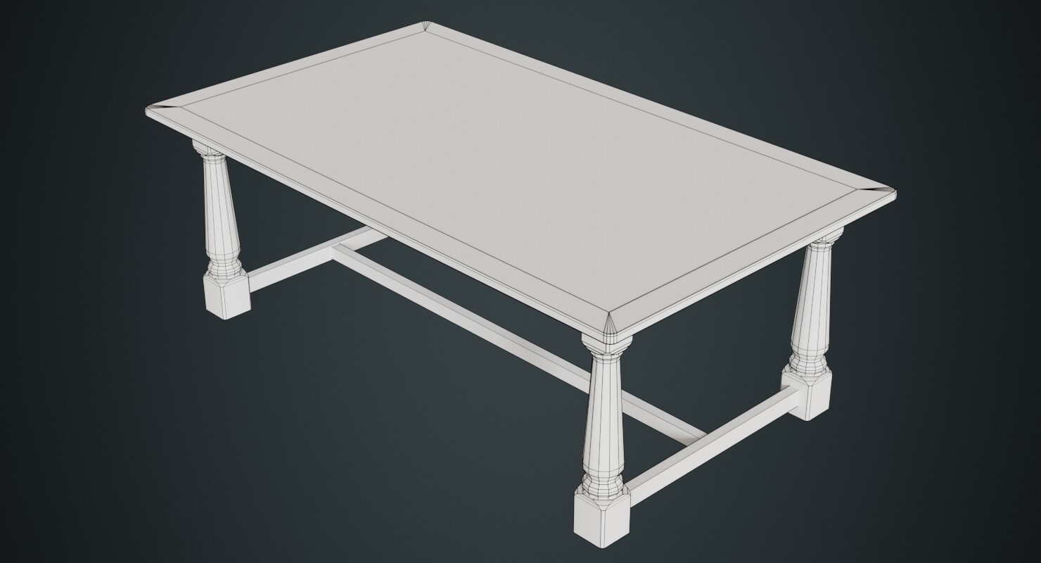 ArtStation - Table 1A | Game Assets