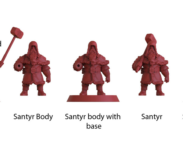 ArtStation - Santyr Klaw, 3d printable stl files | Resources