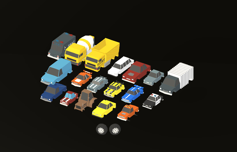 ArtStation - Mini Low Poly Pack | Game Assets