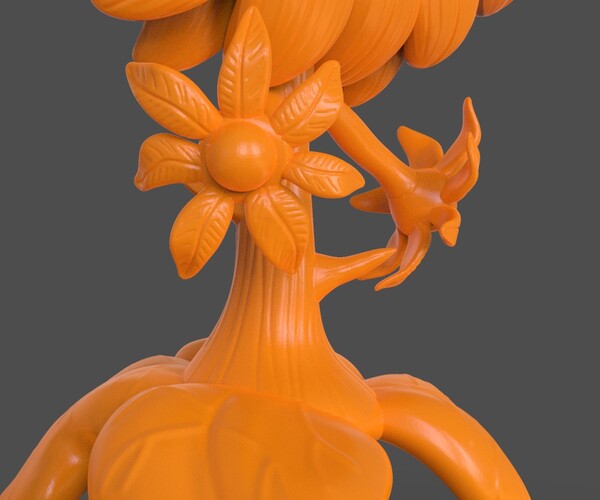 ArtStation - Sunflower and ZBrush timelapse | Game Assets