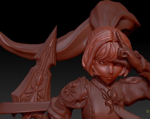 ArtStation - tera elin ninja for 3d print | Resources