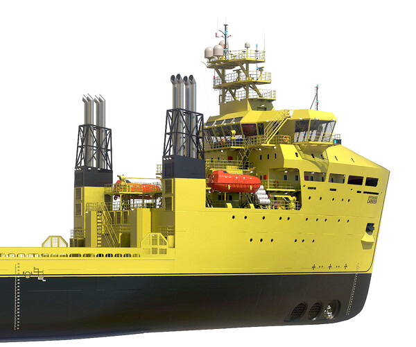 ArtStation - Offshore Carrier Yellow | Resources