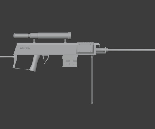 ArtStation - Sniper Rifle | Resources