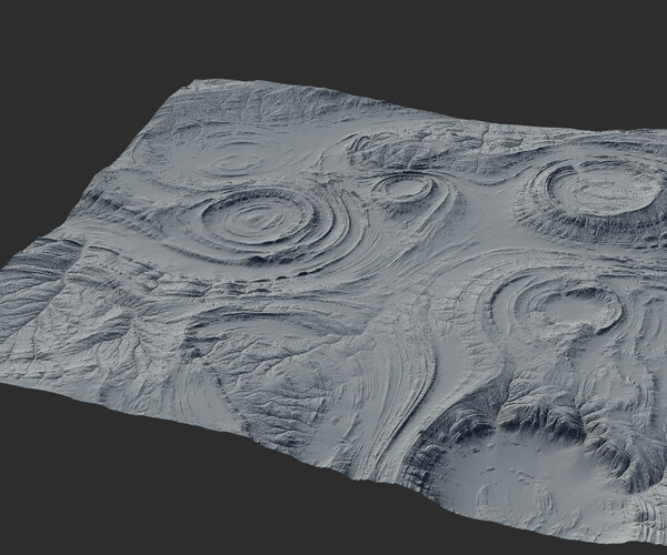 ArtStation - Planets & Moons Terrains Collection Vol.1 | 12 Terrains at ...