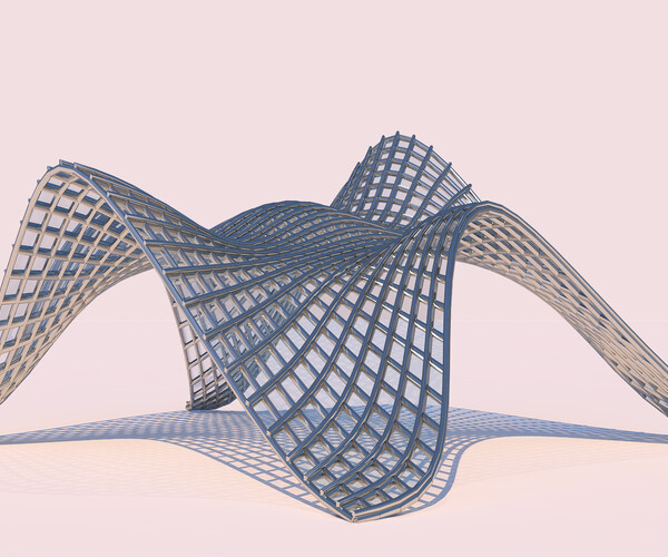 ArtStation - Shaded parametric structure | Resources
