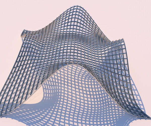 ArtStation - Shaded parametric structure | Resources