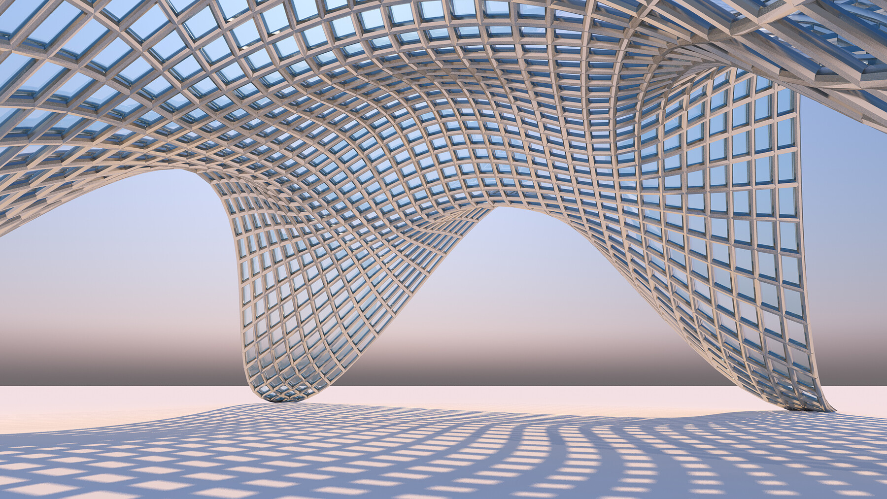 ArtStation - Shaded parametric structure | Resources