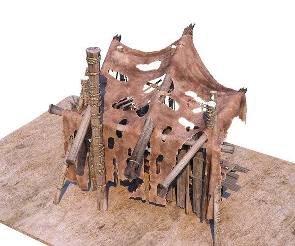 ArtStation - Old Egyptian Leather Market - Element - 01 | Resources