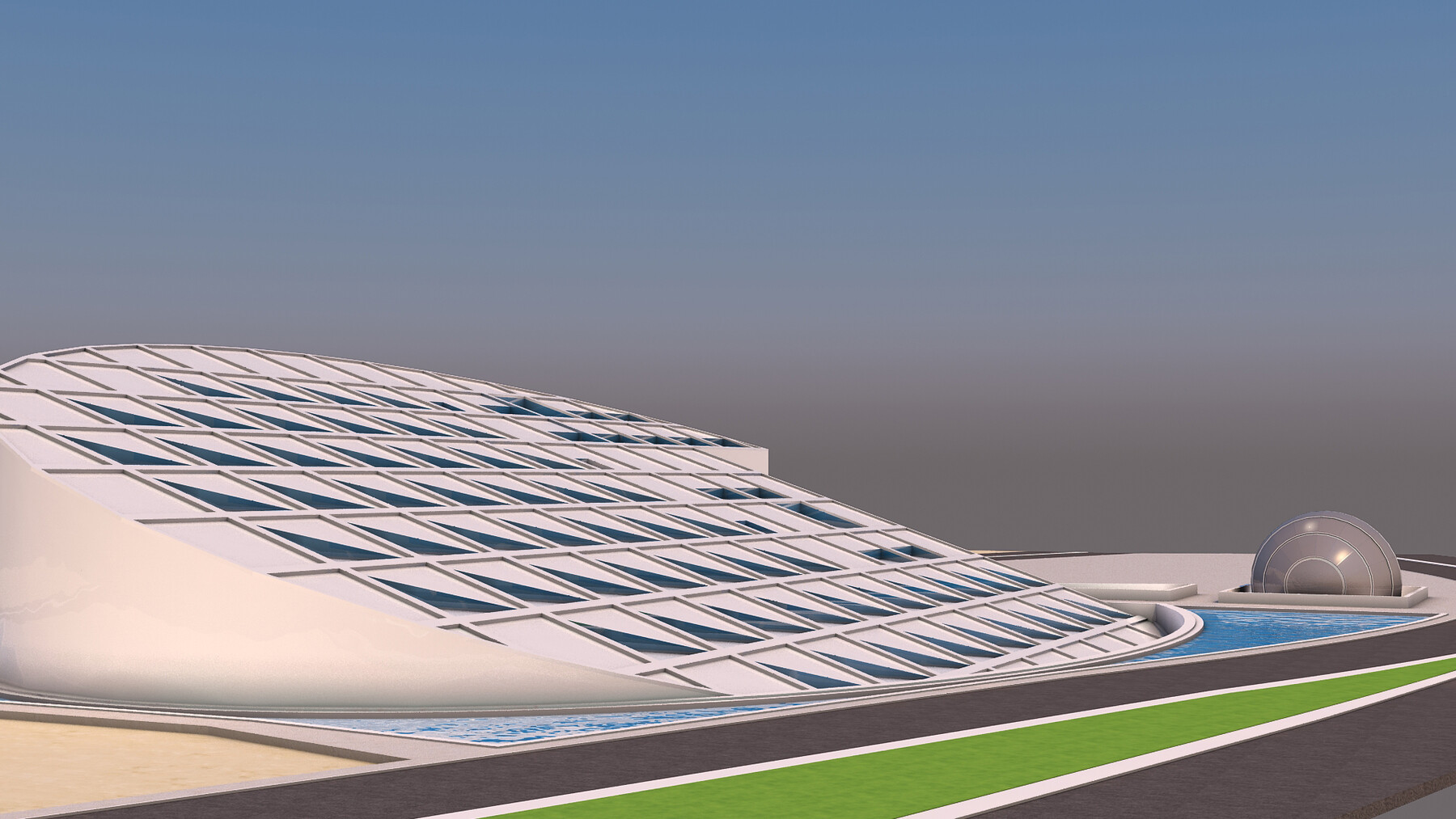 ArtStation - Egypt - Alexandria Library | Resources