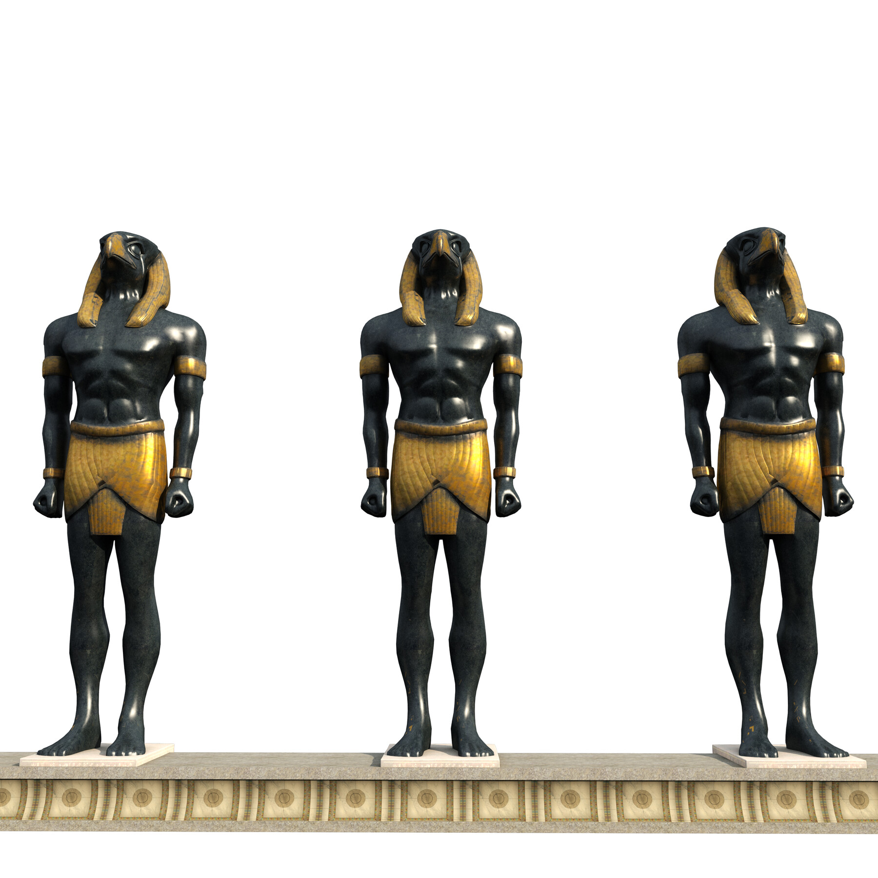 ArtStation - Egyptian Pheronic Sculpture EPS-04 | Resources