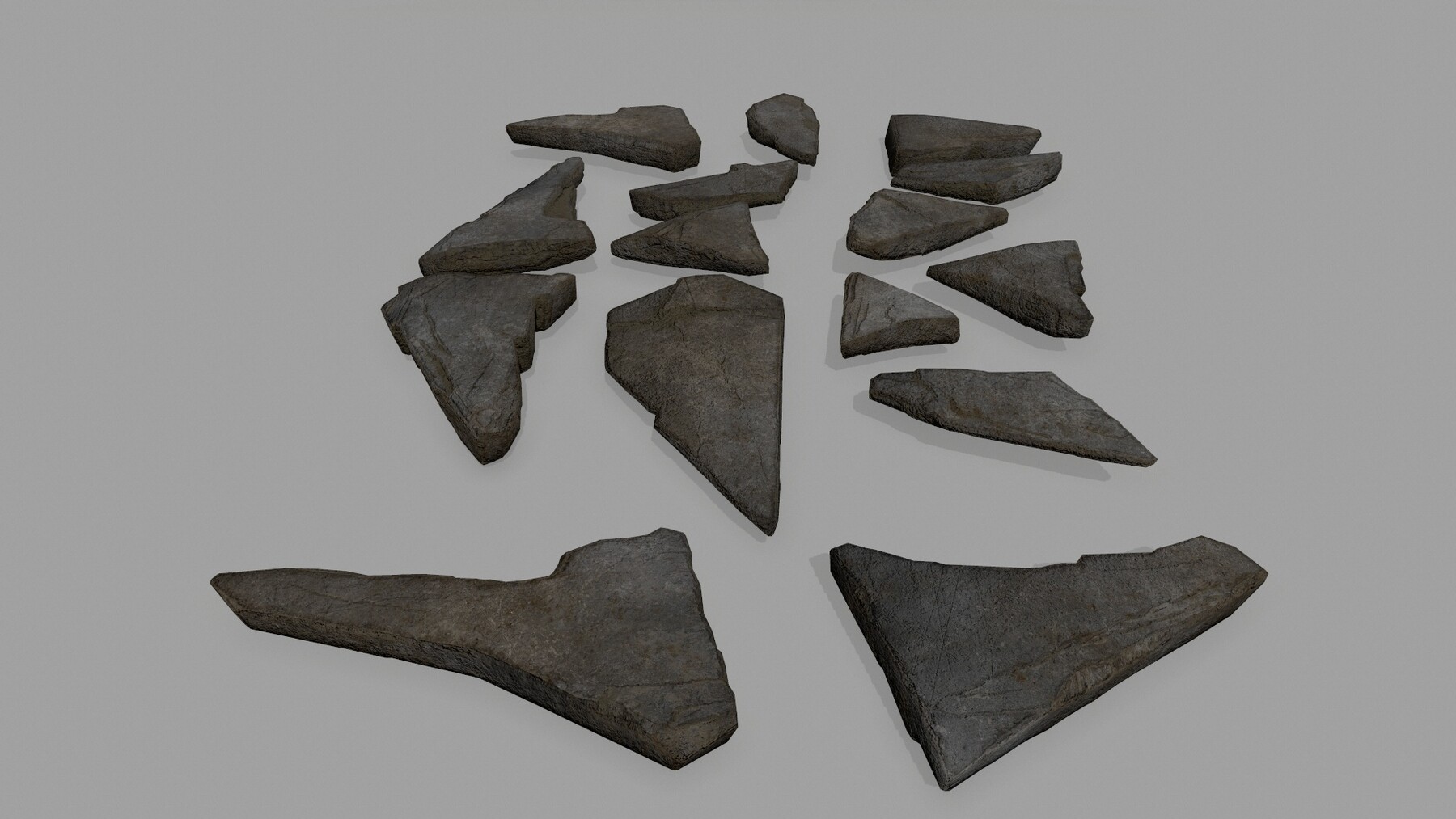 ArtStation - stone set | Game Assets