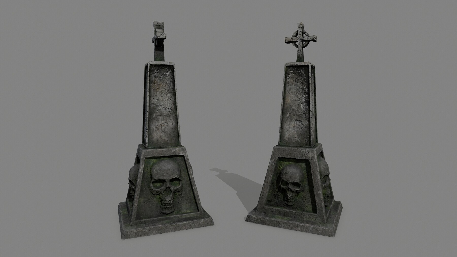 ArtStation - tombstone set | Game Assets