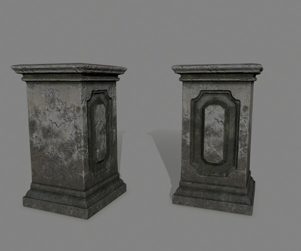 ArtStation - tombstone set | Game Assets
