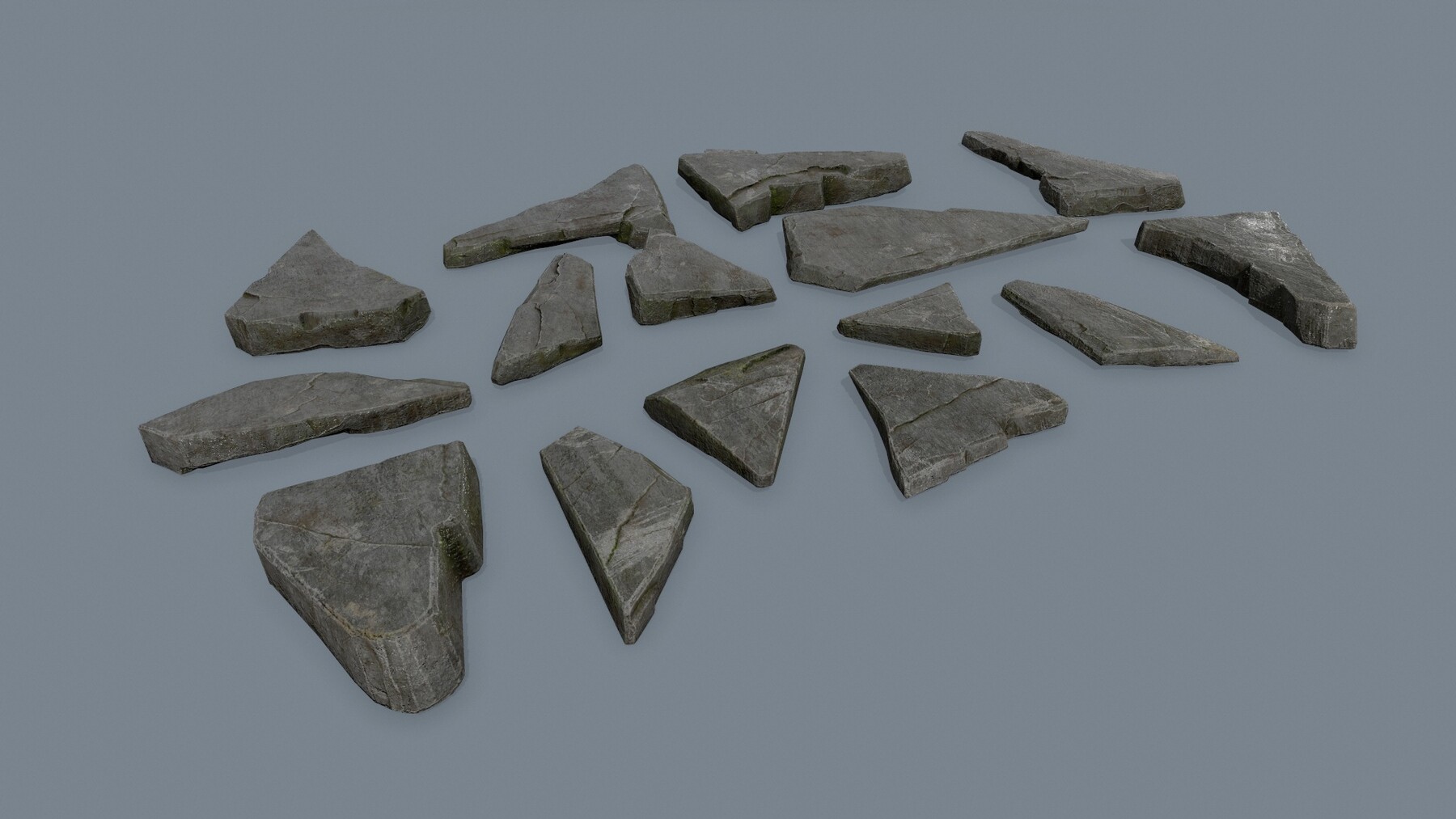 ArtStation - stone set | Game Assets