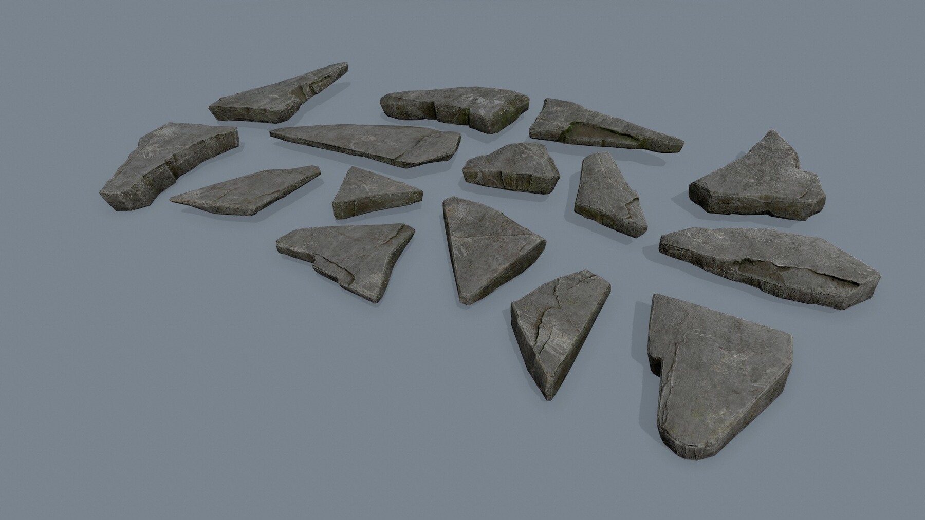 ArtStation - stone set | Game Assets