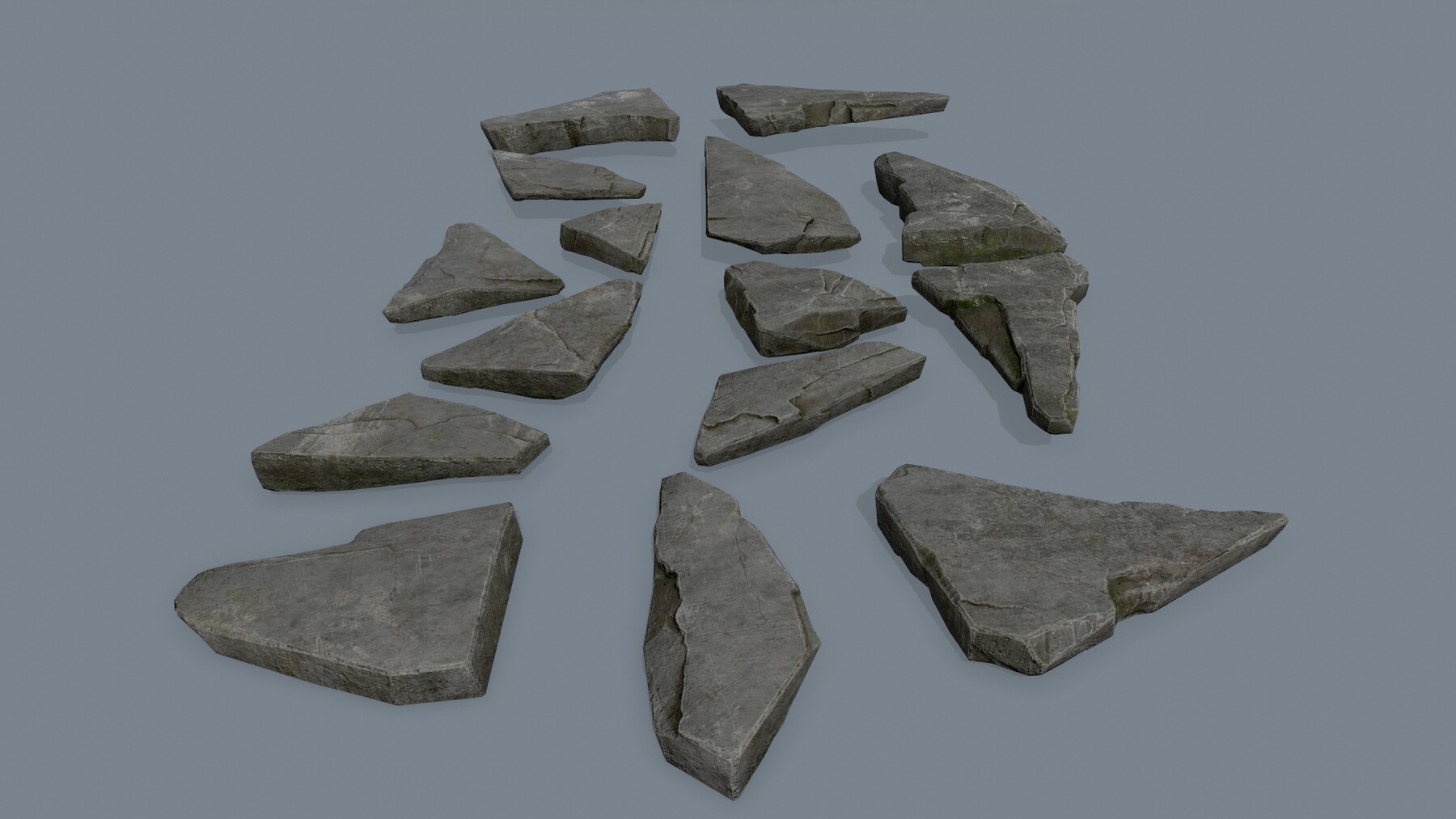 ArtStation - stone set | Game Assets