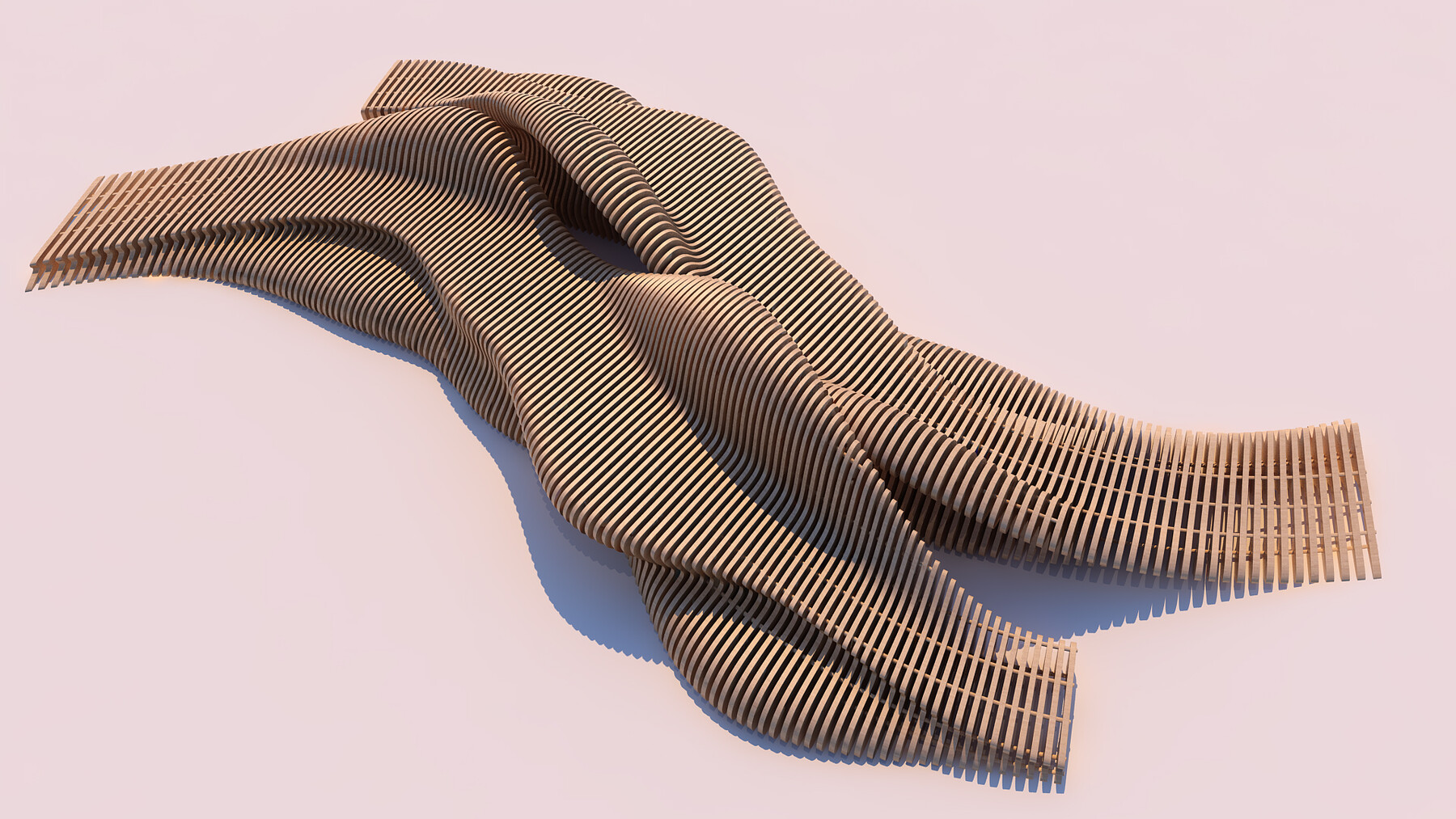 ArtStation - Tie Parametric Bench | Resources