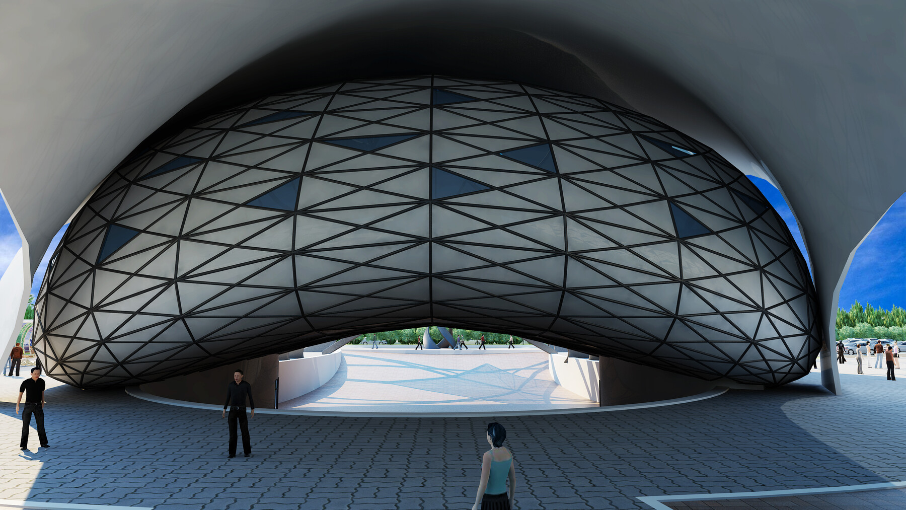 ArtStation - Organic-Parametric Skyscraper - Project 01 | Resources