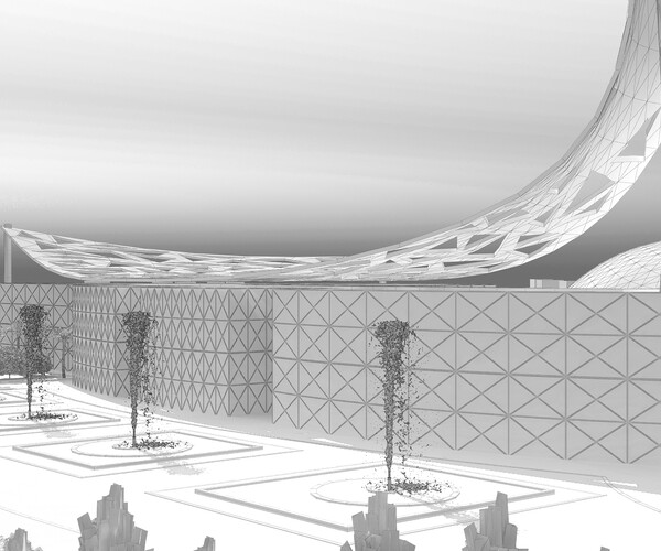 ArtStation - Organic-Parametric Skyscraper - Project 01 | Resources