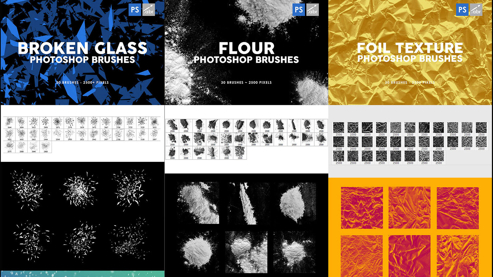 ArtStation - 3000+ Photoshop Stamp Brushes Bundle | Brushes