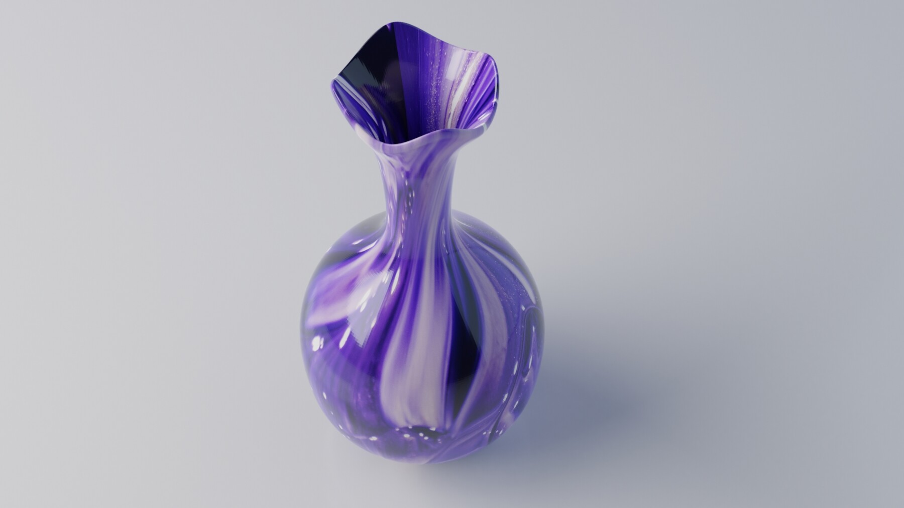 ArtStation - Violet Flower Vase | Resources