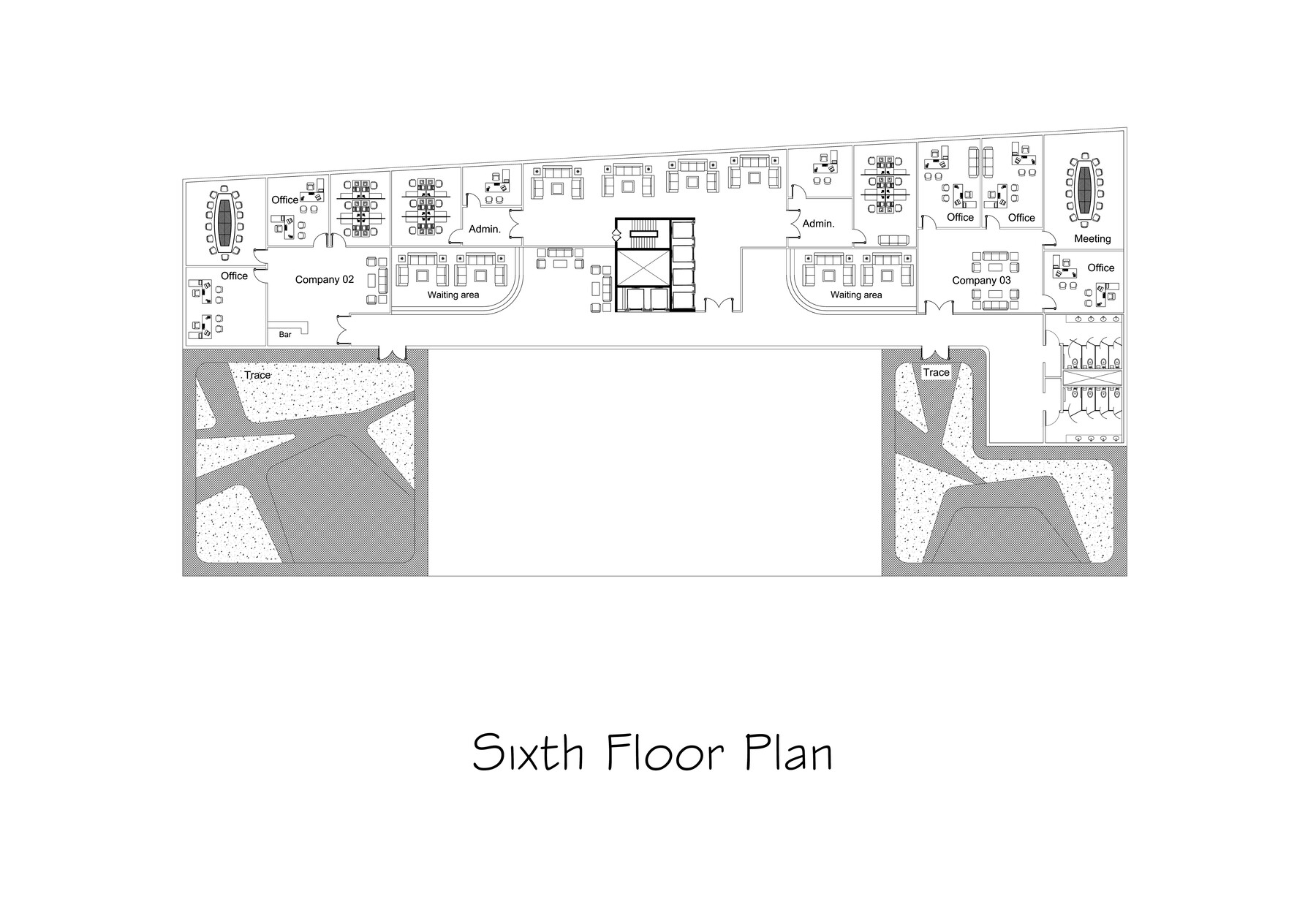 ArtStation - Commercial and Business Building - 3Ds Files - 2Ds Plans | Resources