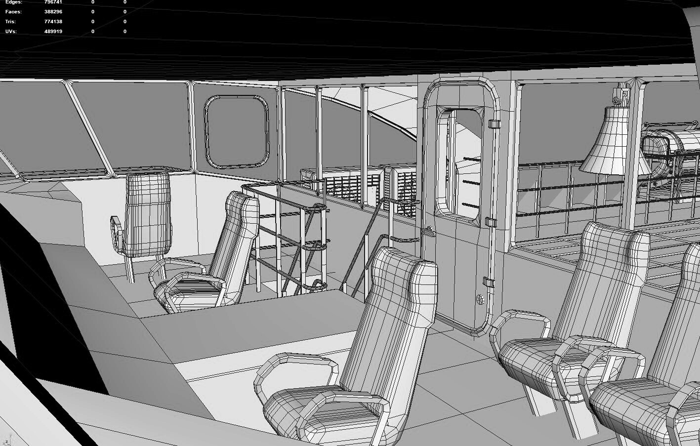 ArtStation - Red Jet 7 Passenger ferry | Resources