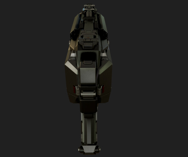 ArtStation - Gun Sci-Fi | Game Assets